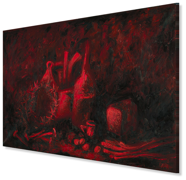 Painting «Breakfast of the jobbing workman». Artist Pavel Babenko. Buy reproduction painting ...