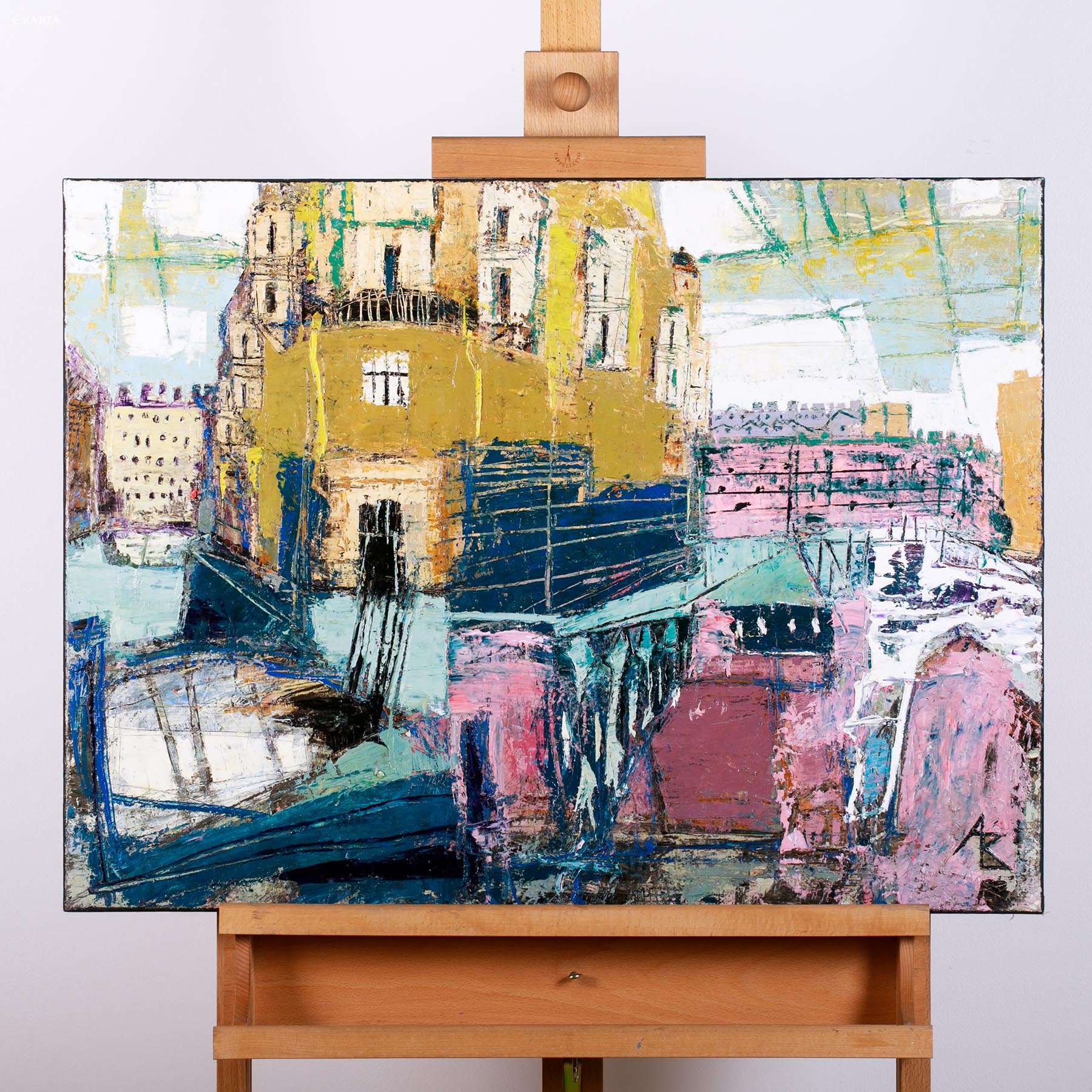 Painting «Puddle». Artist Alexander Volkov. Buy reproduction painting ...